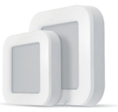 Cina lampada da parete impermeabile di 30000hours IP65 LED, lampada del soffitto del quadrato di 1000lm 3000K in vendita