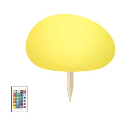 Cina il giardino solare all'aperto delle luci del prato inglese di 1800mAh 6000K ha condotto 5V a forma di pietra 1.5W in vendita