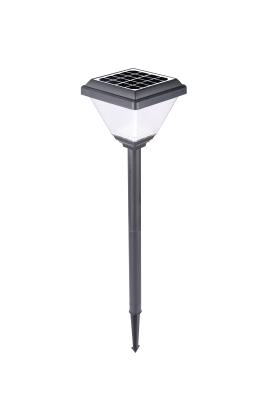 Cina le luci alimentate solari del giardino di 6500K 160lm LED quadrano il PC 2W materiale dell'ABS IP65 in vendita