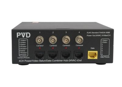 Cina Video Balun di potere di UTP con BNC, il RJ45 ed il connettore femminili del blocchetto terminali in vendita