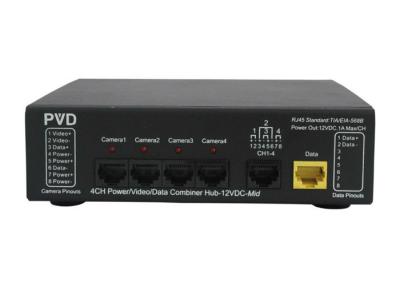 Cina BNC al video Balun di potere di RJ45 PVD per il CCTV, video ricetrasmettitore di UTP di Manica 4 in vendita