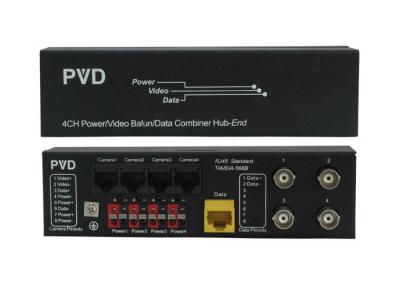 Cina BNC al video Balun di potere RJ45, Cat5 per persuadere Balun passivo di Manica 4 il video in vendita