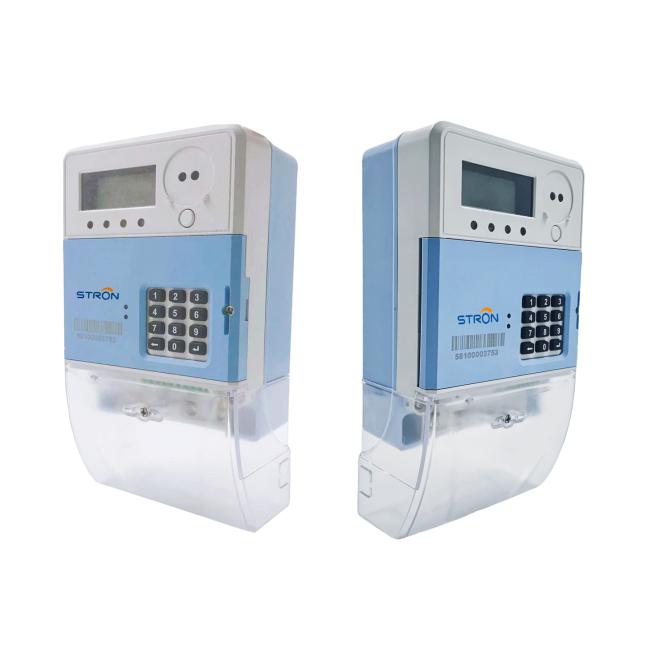 Smart Prepaid Electricity Meter Empowering Businesses with Smart Energy Management GPRS STS Prepaid Meter Single Phase Intelligent Mobile Payment with Advanced Mobile Technology