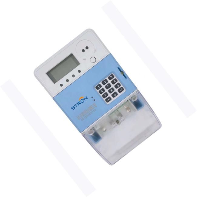 Smart Prepaid Electricity Meter Empowering Businesses with Smart Energy Management GPRS STS Prepaid Meter Single Phase Intelligent Mobile Payment with Advanced Mobile Technology