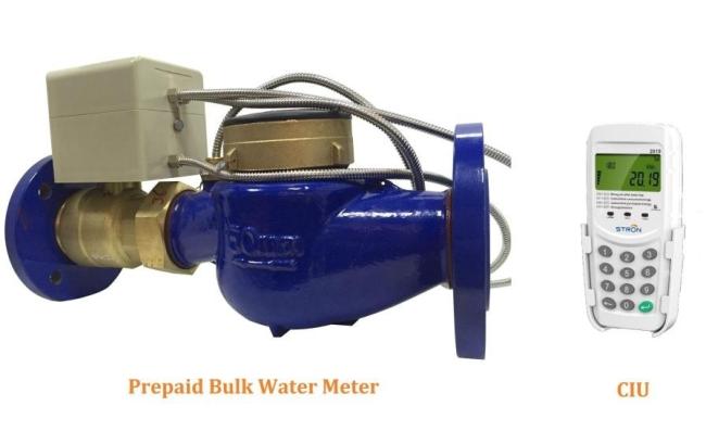 Multifunctional STW36-M 50-Caliber Waltman Prepaid Bulk Water Meter IP68 Protection for Various Scenarios