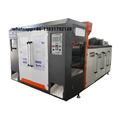 Κίνα Μηχανή 2 κύβων φυσώντας μηχανή 11kw σχηματοποίησης χτυπήματος βάζων CE μπουκαλιών νερό κεφαλιών πλαστική προς πώληση