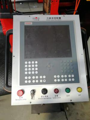 중국 TPU 신발 에어 쿠션 자동 병 부는 기계 50kg/H 판매용