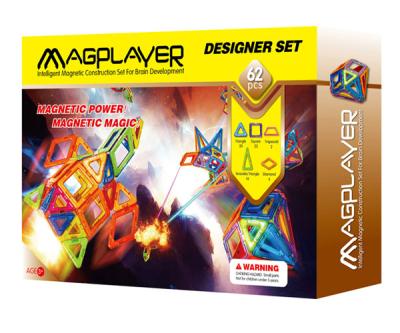 Cina La costruzione magnetica di Magplayer gioca/blocchetti freschi di MAG magnetici in vendita