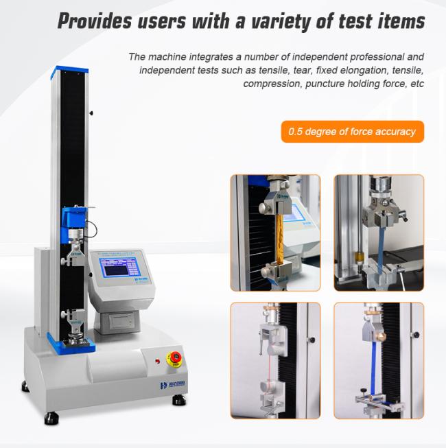 máquina de prueba extensible universal