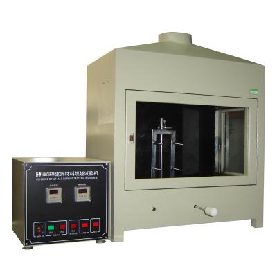 China Construction Material Testing Equipment / Flammability Tester Building Materials Combustion Test Chamber for sale
