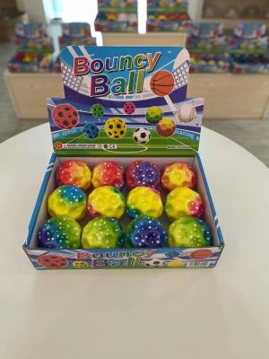 Kids' Favorite High Resilience Moon Shape Porous Bouncy Ball with Ergonomic