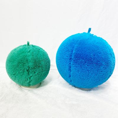 China 6" Fuzzy Fluffy Freaky Face Ball with 100g-600g Capacity for sale