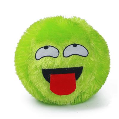 China Unisex Plastic Inflatable Fuzzy Ball with Funny Face Age Range 2 to 4 Years for sale