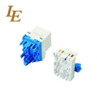 China CAT5E CAT6 UTP Keystone Jack mit Shutter für Ethernet-Netzwerk zu verkaufen