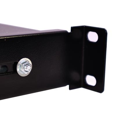 Китай 19-дюймовая ширина 440 мм глубина 550 мм металлические фиксированные аксессуары для серверного шкафа выдвижная полка для сетевого шкафа продается