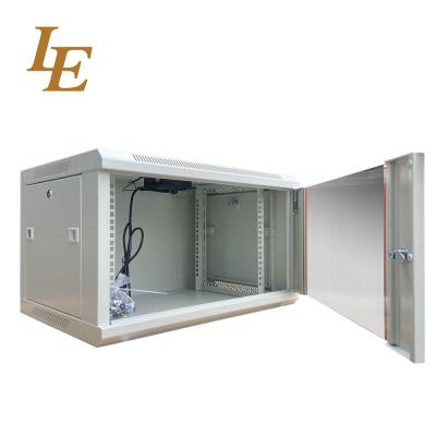 China 450MM 600MM 22U Network Server Rack with door bar Enclosure Wall Mount Cabinet for sale