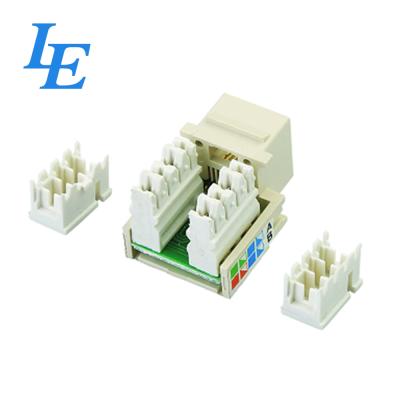 China K005-C5E Rj45 Ethernet Jack mit Befestiger-Hut-einfachem/Disasemble zusammenzubauen zu verkaufen