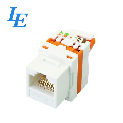 China Netz-Trapezfehler-Jack-Phosphor-Bronzen-Material UTPs TOOLLESS für Ethernet-Netzwerk zu verkaufen
