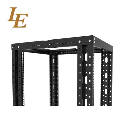 China Depth 600 - 1000mm Network Equipment Cabinet With Open Rack Cold Rolled Steel for sale