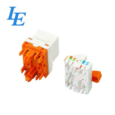 China Ftp Toolless 180 Cat5e Trapezfehler-Jack For Networking zu verkaufen