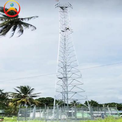 China Galvanized Internet Wifi Angel Steel Telecommunication Towers with 4 Legs for sale
