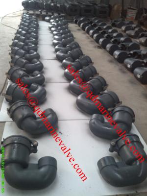 China JIS F3012 거위 목 배기구 머리 부유물 유형 Cast iron Goose Neck Air Pipe Heads for korea for sale