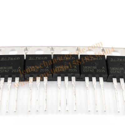China S80N18R stock stock 180A/80V field-effect triode TO-220 for sale