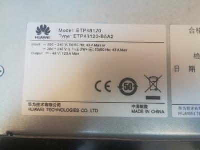 중국 HUAWEI 임베디드 전원 공급 시스템 ETP48120-B5A2 48V 120A 판매용
