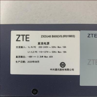중국 네트워크 전원 ZXDU48 B600 V5.0 전원 모듈 임베디드 전원 시스템 판매용