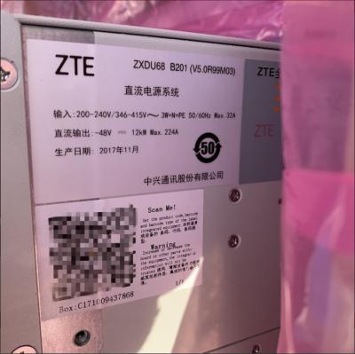 중국 고효율 Zte-48v 200a 통신 전원 공급 시스템 Zxdu68 B201 임베디드 판매용