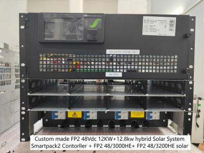 China Eltek Flatpack2 Telecom Power System FP2 48V 12+12.8KW Hybrid Power System 12KW DC capacity 12.8KW solar capacity for sale