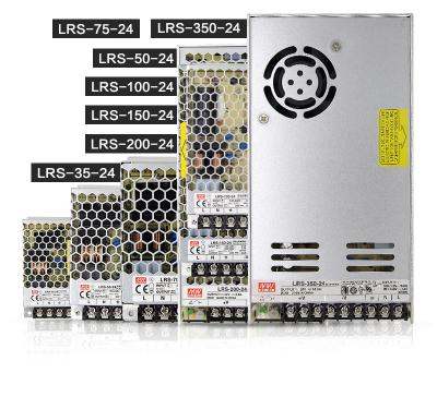 China única fonte de alimentação LRS-75-5 do interruptor da saída 75W à venda