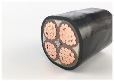 China Armoured / Unarmoured Multicore Power Cable 300 Sq mm Cross Section Area YJVR YJV for sale