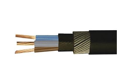 China 0.6/1kV PVC Insulated Armoured Electrical Cable With Aluminum or Copper Conductor Power cable for sale