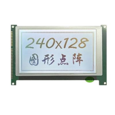 China 350 Brightness 5.1 Inch COG LCD Display Parallel Port Interface Resolution 240x128 for sale