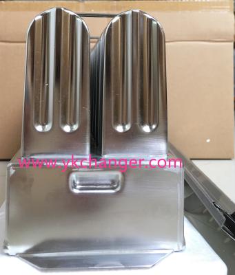 China Os moldes de aço inoxidável do picolé congelam o tipo do ataforma do brida da bandeja 2x14 63ml do molde do PNF com o suporte liso da vara de alta qualidade à venda