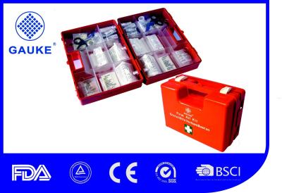 Cina Scatola medica del pronto soccorso dell'ABS della cassetta di pronto soccorso DIN13157 con il supporto a mensola e la maniglia in vendita