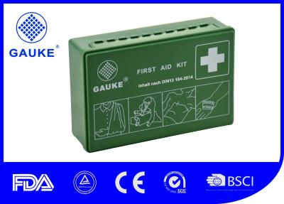 Cina DIN13164 nella cassetta di pronto soccorso medica di emergenza della scatola dei pp per uso del veicolo dell'automobile in vendita