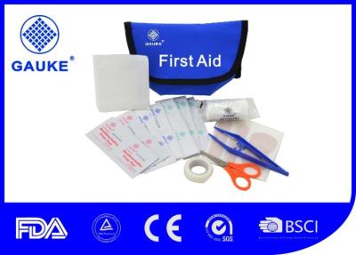 China Kit de primeiros socorros médico do saco dos primeiros socorros do nylon para O OEM da casa 110 * 175 * 45mm disponível à venda