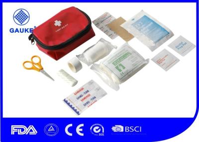 China O kit de primeiros socorros de acampamento exterior, CE FDA do saco de kit de primeiros socorros do bolso da marca própria aprovou à venda