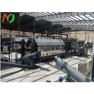 China Instalação de Pirólise de Óleo de Pneus/Pneus Ecológico 50000 KG Reator de Pirólise do Grupo Mingjie à venda