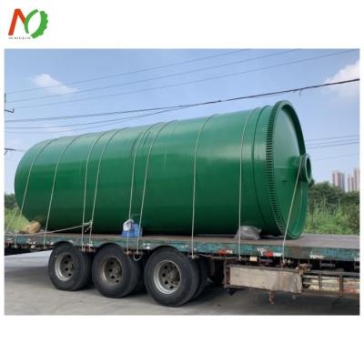 Cina 15 TPD Rifiuti di pneumatici Materiale di riscaldamento per impianti di pirolisi Gas combustibile/diesel/gas naturale/GPL in vendita