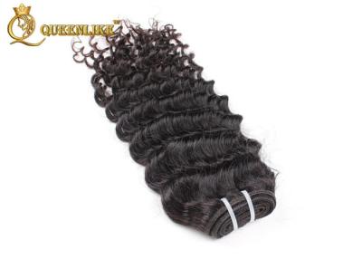 Cina Capelli vergini profondi professionali di #1B Wave a 8 pollici - capelli umani di estensioni a 40 pollici dei capelli in vendita