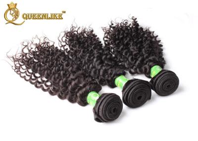China 8-40 Weave do cabelo humano do Virgin da polegada 100, extensões naturais pretas do cabelo da onda à venda