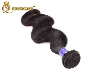 Cina Tessuto serico 95-100grams dei capelli umani di estensioni dei capelli di Wave del corpo di Remy del malese in vendita