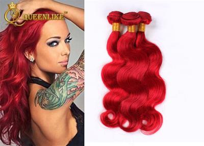 Cina I capelli peruviani rossi peruviani di Wave del corpo impacchettano le estensioni a 24 pollici dei capelli in vendita