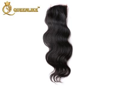 Cina Corpo Wave 8 alla chiusura spessa del pizzo dei capelli umani della parte di 30 Inhces dei capelli umani del pizzo di colore naturale libero della chiusura in vendita