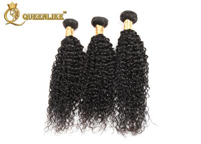 Cina Capelli neri naturali di Remy del vergine di colore/riccio crespo europeo dei capelli umani in vendita