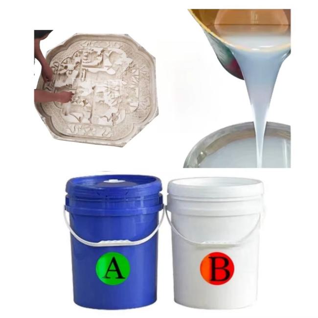 Artificial stone mould and wall tile liquid silicone