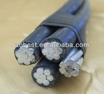 Hot Sale ABC Cable 16 mm2 Service Drop Wire & Aerial Bundle Low Voltage XLPE Insulation Aluminum Conductor Overhead Application